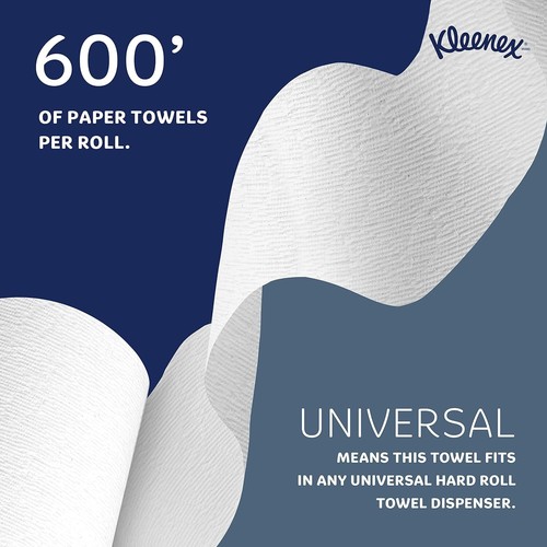 Kleenex KCC50606 Hard Roll Towels - 6 Rolls for sale online | eBay