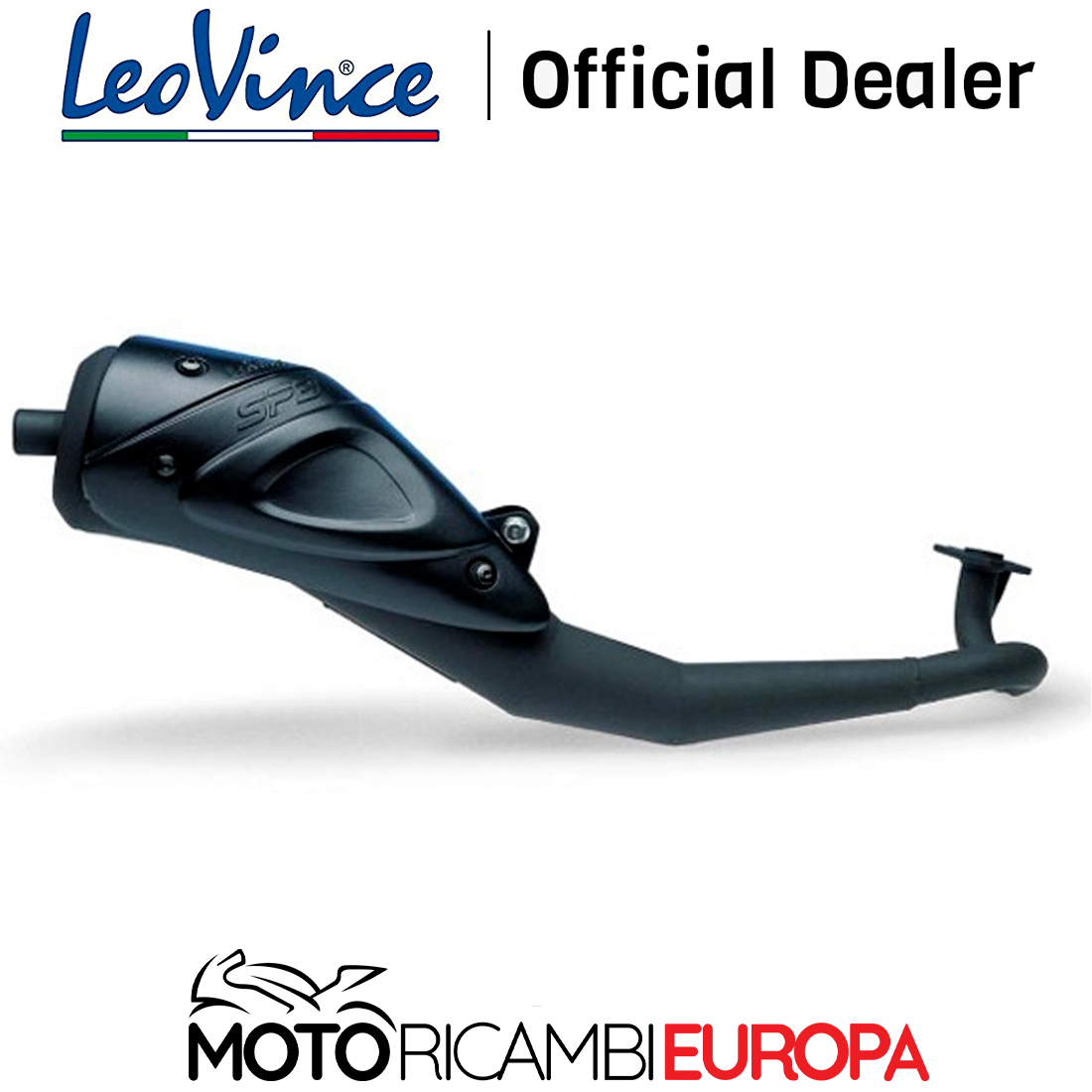 4253 MARMITTA LEOVINCE SP3- PIAGGIO SFERA - LIBERTY - SCARABEO MOTORE ...