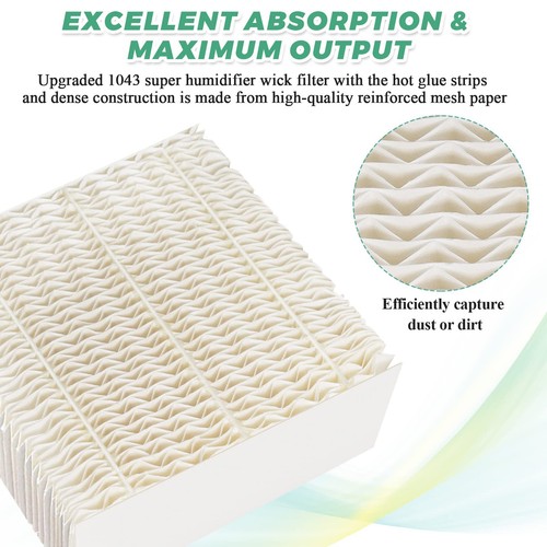 1043 Humidifier Wick Filters (3Pack) for Essick AirCare Evaporative ...