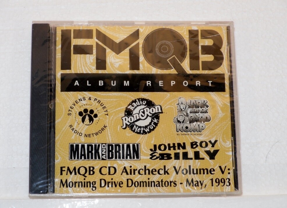 FMQB - Fmqb Aircheck Volume V Promotional ONLY CD - FMQB ** Free ...