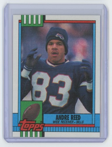 1990 Topps Andre Reed Football Card Buffalo Bills #204 | eBay