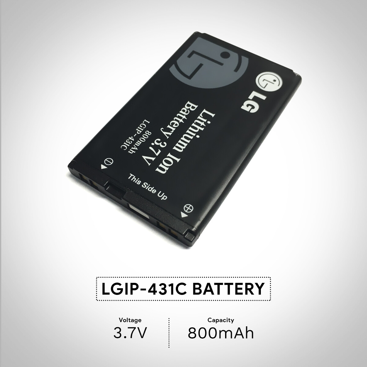 OEM LG LGIP-431C 800mAh Battery for AX140 AX145 LX140 Aloha UX145 VX145 ...