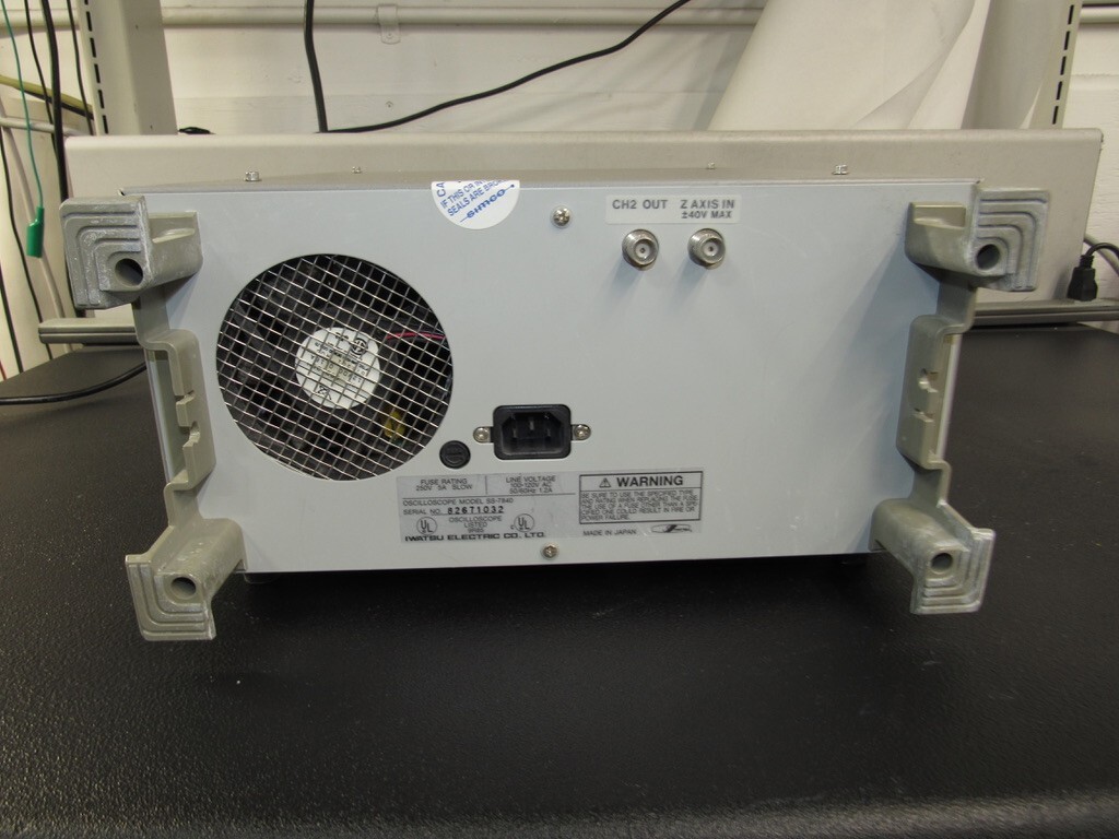 IWATSU OSCILLOSCOPE SS-7840 400 MHz TESTED; AS PICTURED | eBay