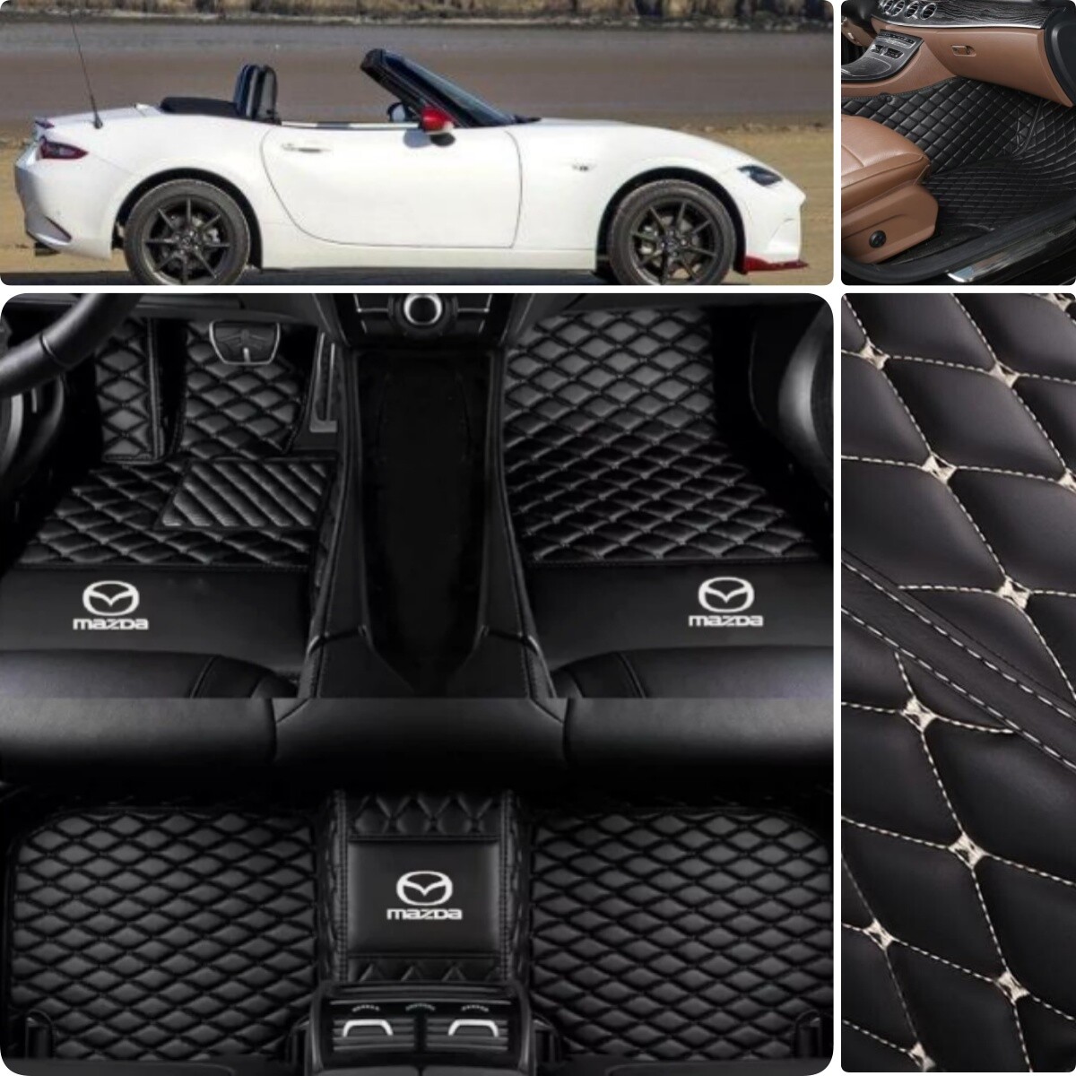 Miata Leather Carpet