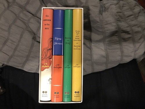 JD SALINGER BOXED SET 4 HC/DJ BOOKS CATCHER, FRANNY, AND OTHERS. 9780316134828 | eBay