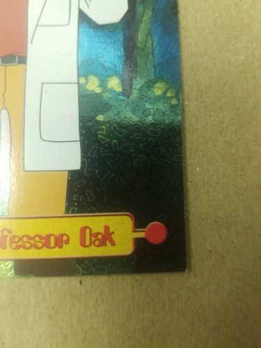 PROFESSOR OAK TV7- SUPER RARE RIPPLE FOIL HOLO - 1999 Topps Pokémon ...