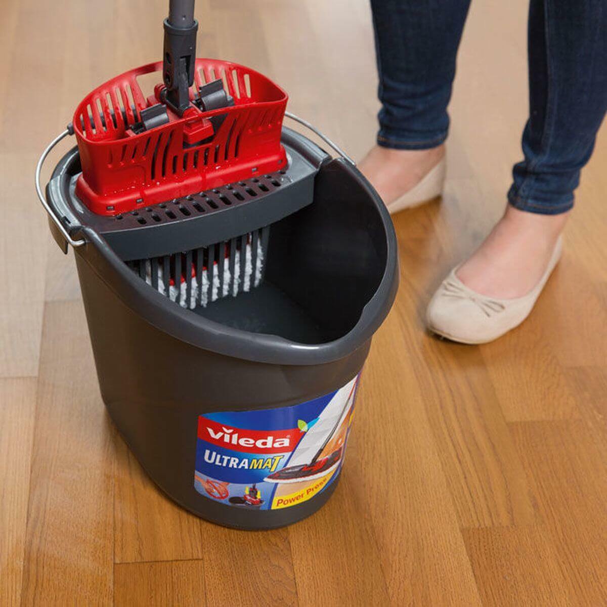 Vileda ULTRAMAX Box | Komplettset | Bodenwischer + Eimer mit ...