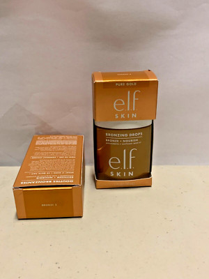 Elf Skin Bronzing Drops Pure Gold Bronze 2 1Oz 30Ml New | eBay