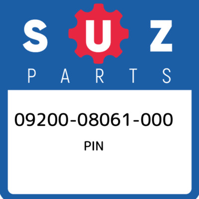 09200-08061-000 Suzuki Pin 0920008061000, New Genuine OEM Part | eBay