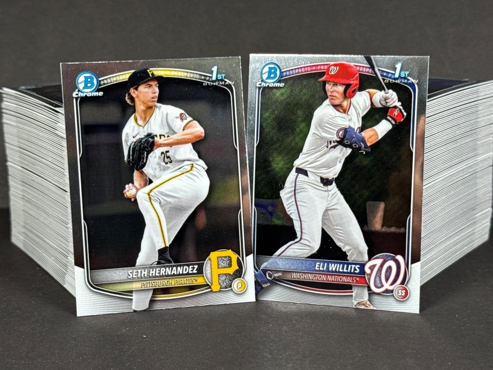 2025 Bowman Draft Chrome Complete 200 Card Set 1-200 Willits Hernandez ...