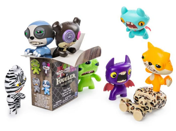 FUGGLER FUNNY UGLY MONSTER VINYL FIGURES LOT OF 6 BLIND BAGS NEW TY3028 ...