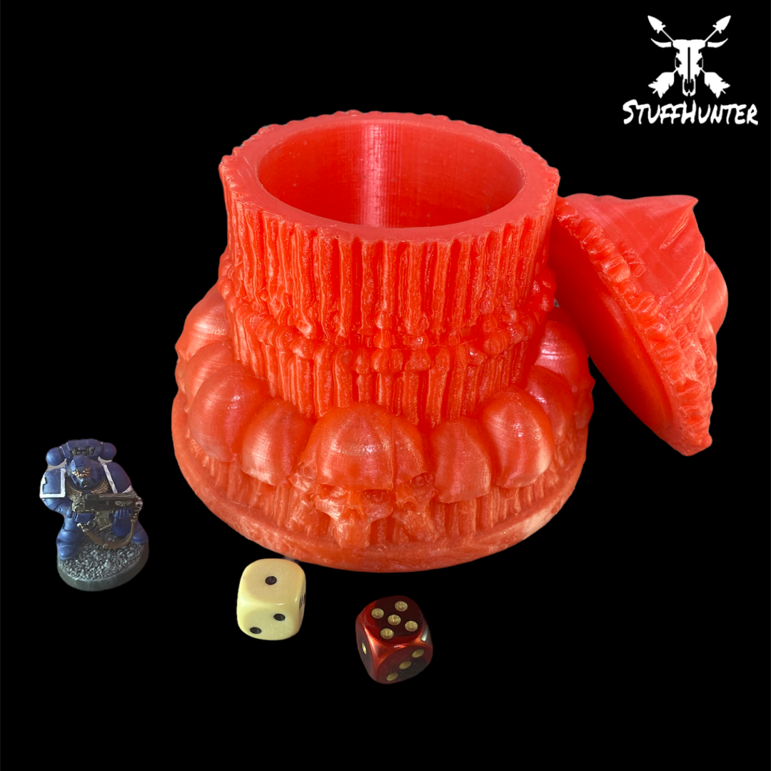 Dice case Necro storage terrain for tabletop | eBay