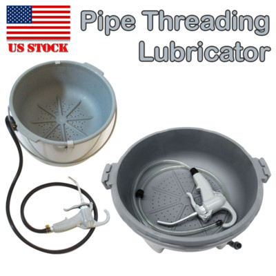 Lubricator Threading Machine Handheld Kit Oiler & Bucket Set for Pipe ...