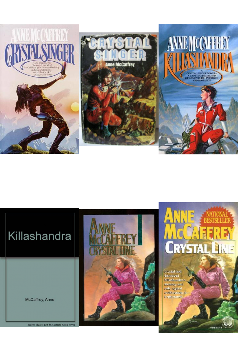 Crystal Singer Series All 3 Books in Mass Market Paperback ...