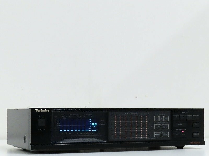 TECHNICS SH-8046 Stereo Graphic Computer Equalizer Spectrum Analyzer ...
