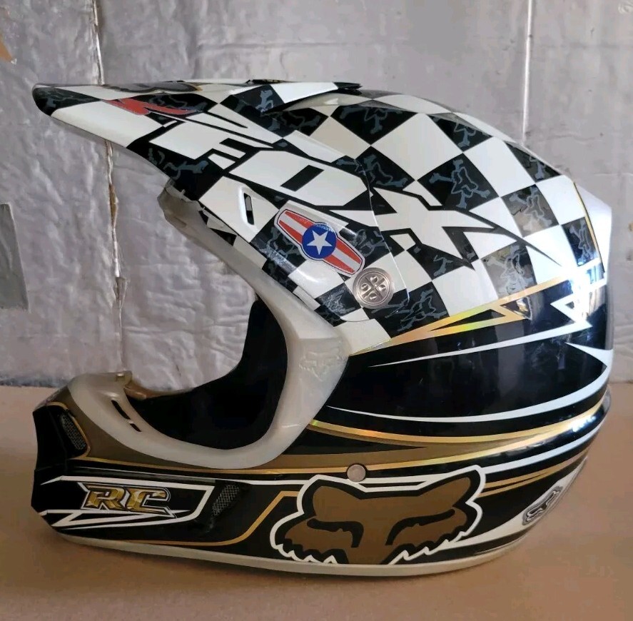 Ricky Carmichael 150th Win Tribute V3 Fox Racing Helmet | eBay