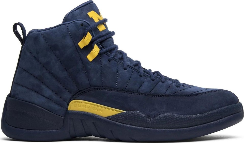 Jordan 12 Retro Michigan for Sale - Authenticity Guaranteed - eBay