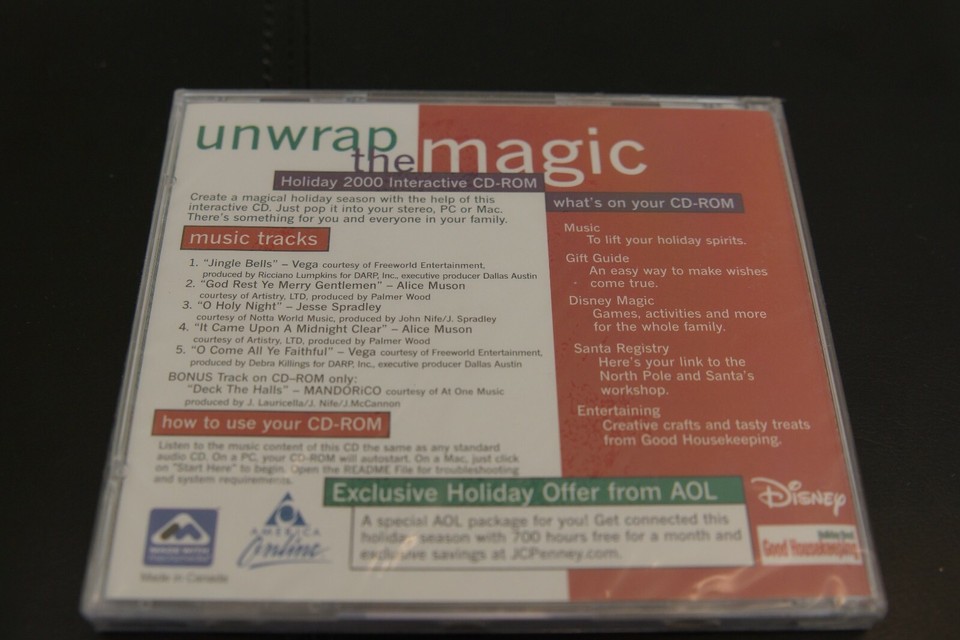 JCPenney Unwrap The Magic Interactive CD-ROM 2000 Unopened | eBay