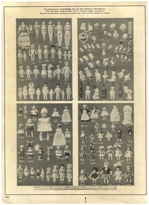 1930 PAPER AD TOYS Jest Figure Nankeen Dolls Clown Baby Clothes Sets | eBay