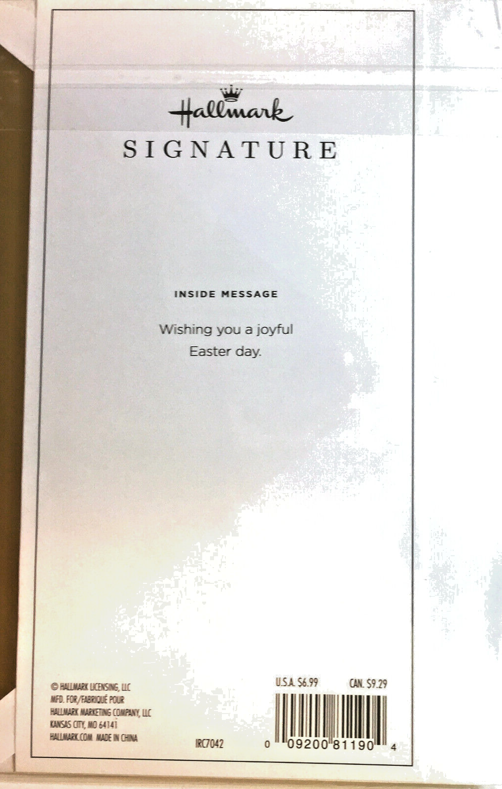 Hallmark Signature EASTER Blessings and Love Lilies Card with Envelope ...