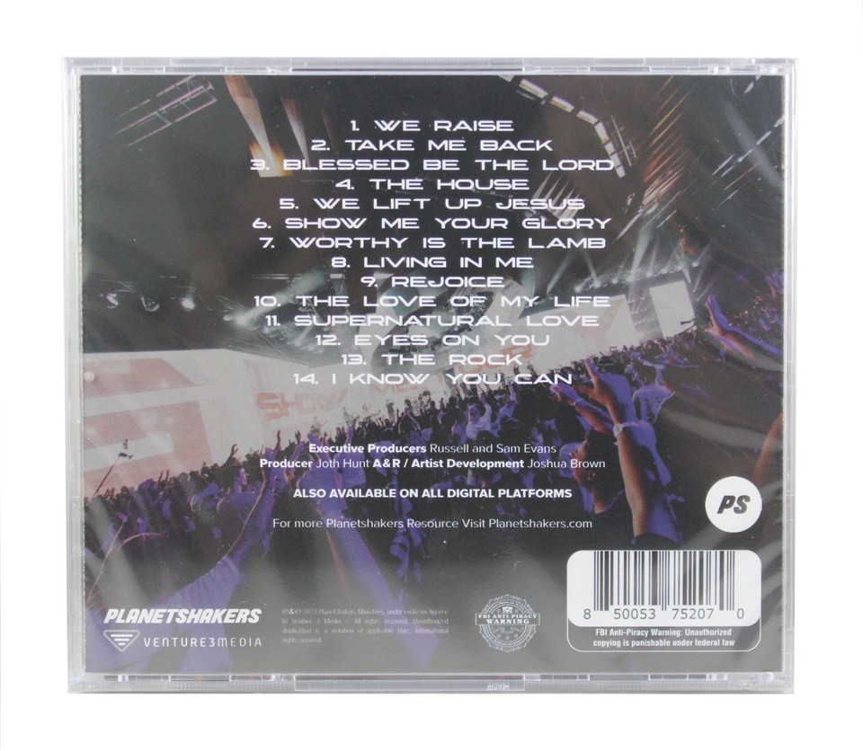 Planetshakers Show Me Your Glory NEW CD Contemporary Christian Praise ...