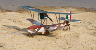 Micro RC Seaplane KIT 360mm Includes Motor and Servos | eBay