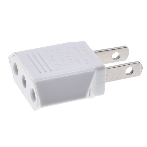 2Pcs US Japan China Travel Plug Adapter European EU To US JP Power ...