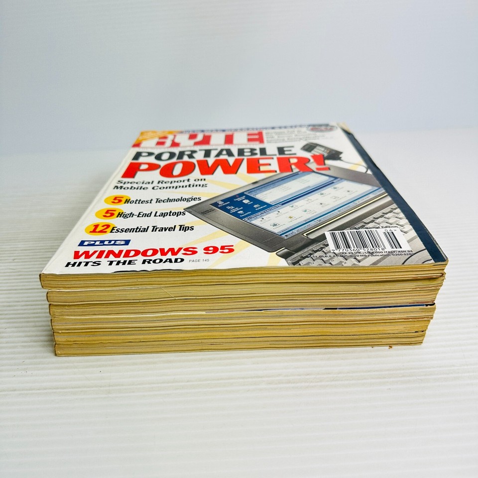 Byte Magazine Jan–June 1995 PC Computer Apple Mac IT Tech Lot | eBay