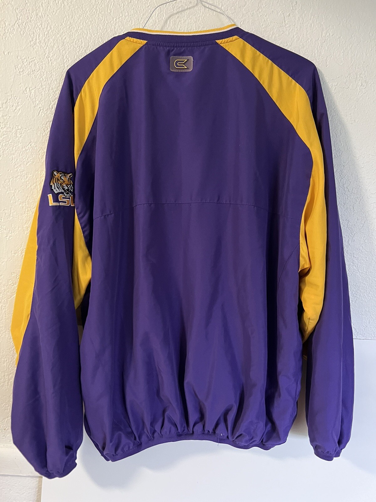 LSU Tigers Colosseum Athletics Pullover Windbreaker Size Large | eBay