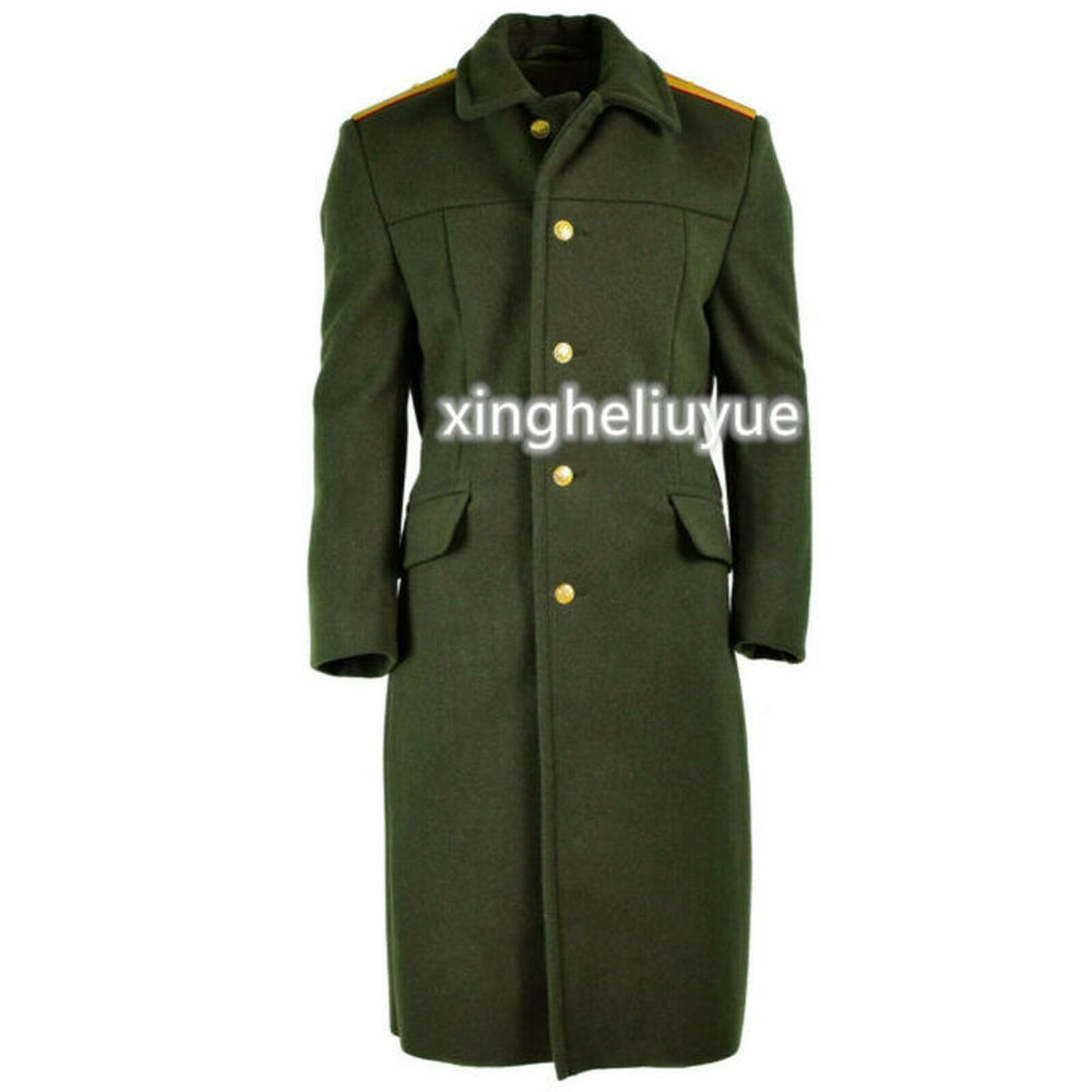 Orig. Russian army Wool Overcoat Olive military officer field coat ...