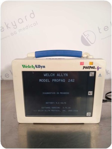 WELCH ALLYN PROPAQ CS 242 MULTI-PARAMETER VITAL SIGNS MONITOR @ (358030 ...