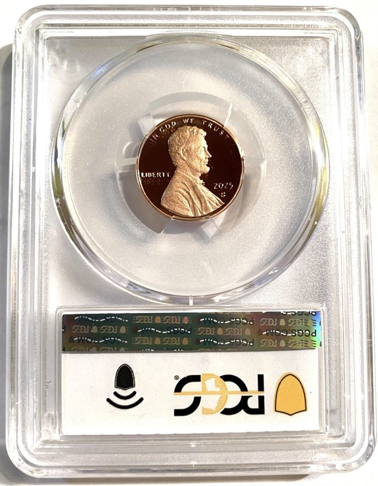 Lincoln Cent Shield ADVANCED RELEASE PCGS PR70DCAM 2025-S 1c Proof ONLY ...
