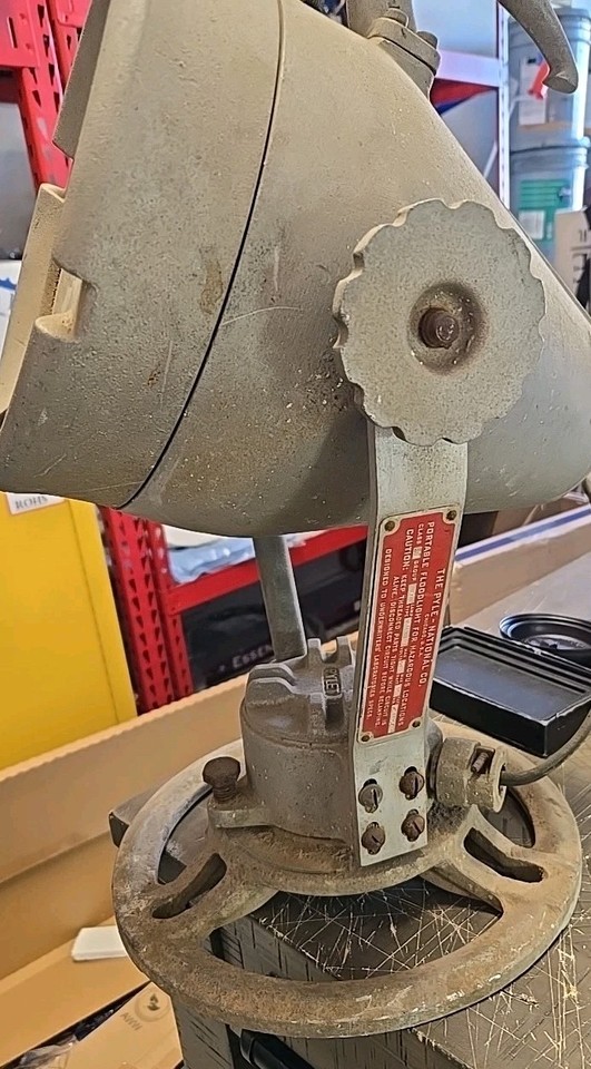 Vtg Pylet Spotlight Marine Ship Nautical Searchlight Needs A Cord | eBay