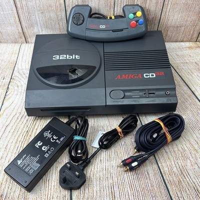 Commodore Amiga CD32 Home Console Full Set Up + 1 Controller | eBay UK
