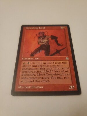 MTG Convulsing Licid Stronghold 77/143 Regular Uncommon | eBay