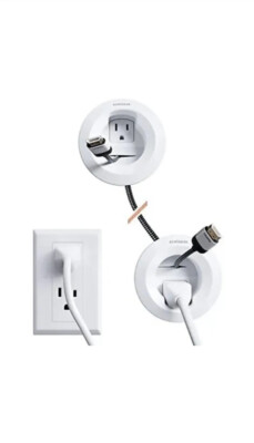 ECHOGEAR in-Wall Cable Management Kit - Includes Power & Low Voltage ...