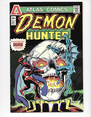 Demon Hunted #1 1975 VF Atlas Comics | eBay