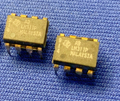 LM311P TI LM311 IC 8-Pin DIP Diff Comparator Vintage RARE New! LAST ...