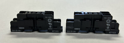 IDEC,SH1B-05,RELAY SOCKET LOT OF 2 NOS | eBay