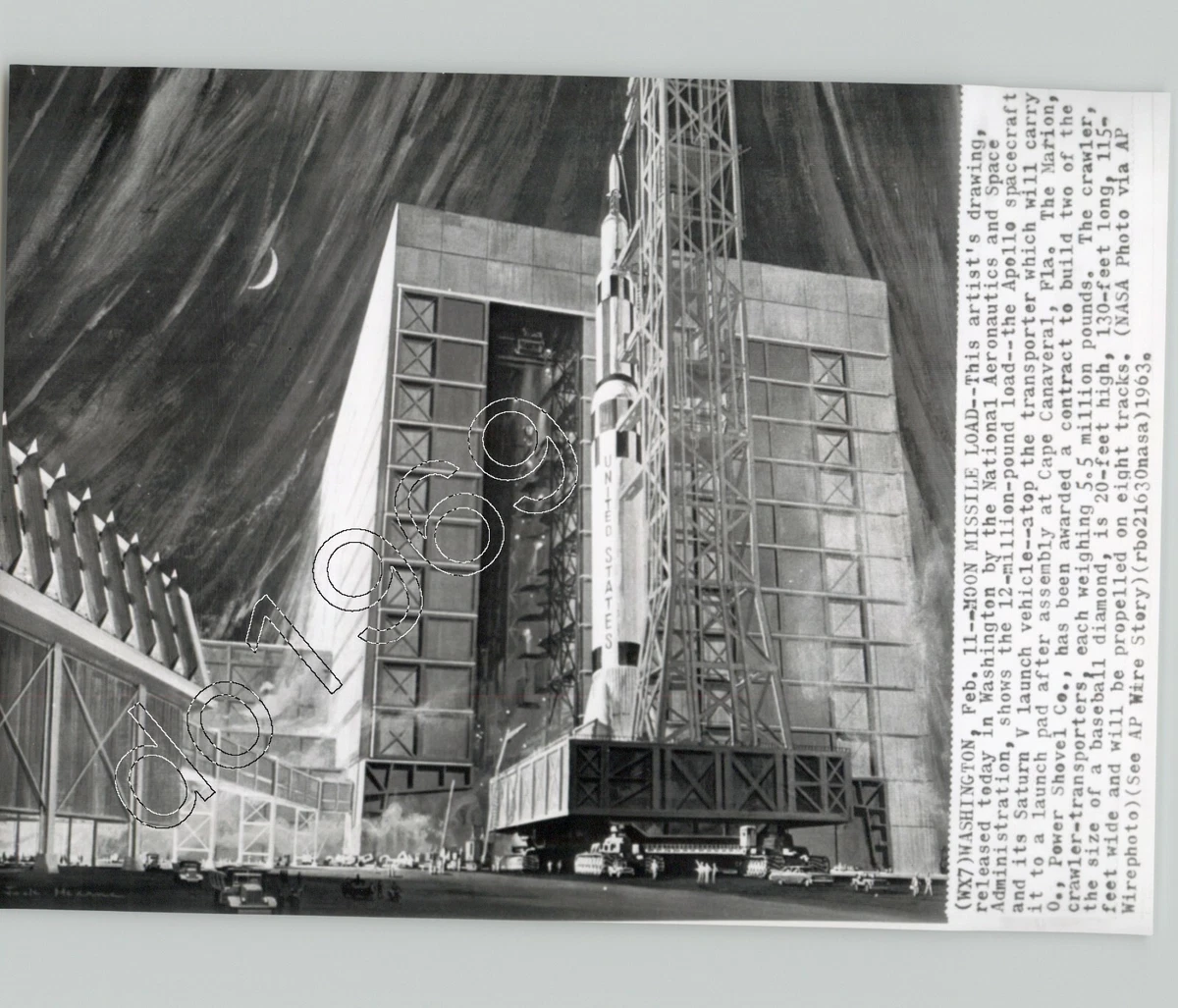 Apollo Saturn V Drawings