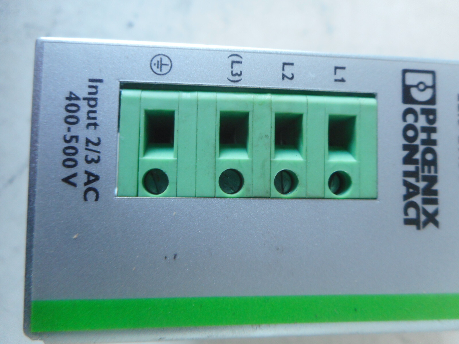 Phoenix Contact Power Supply 3Ph 400V Supply -- 24VDC 5A - 2866462 TRIO ...