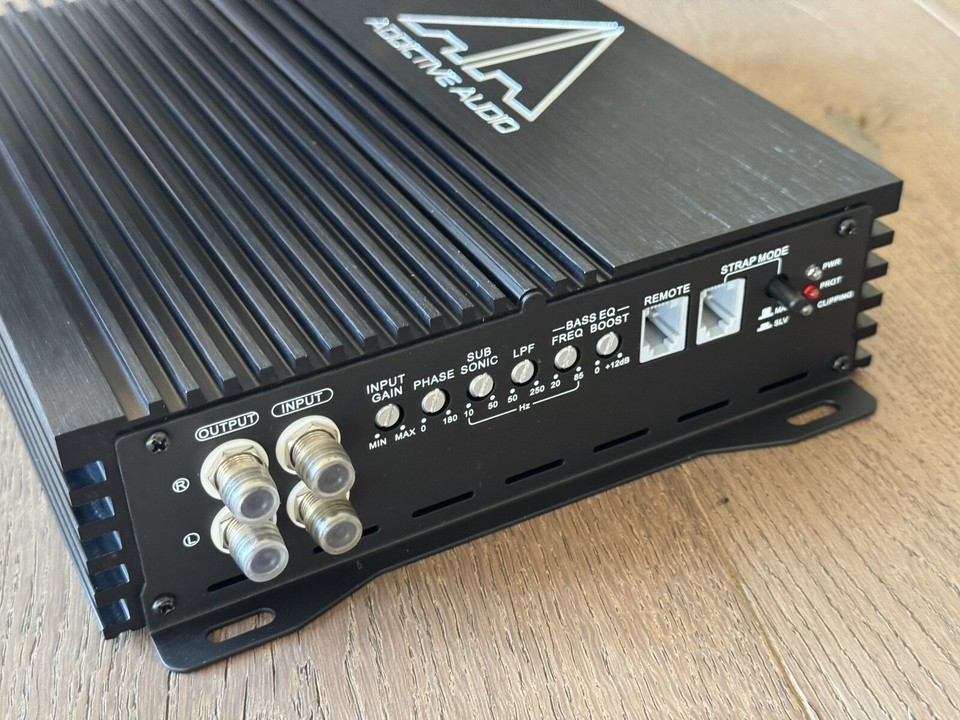 Addictive Audio Pure Series P60.1 Subwoofer Amp Brand New 810watts x 1 ...