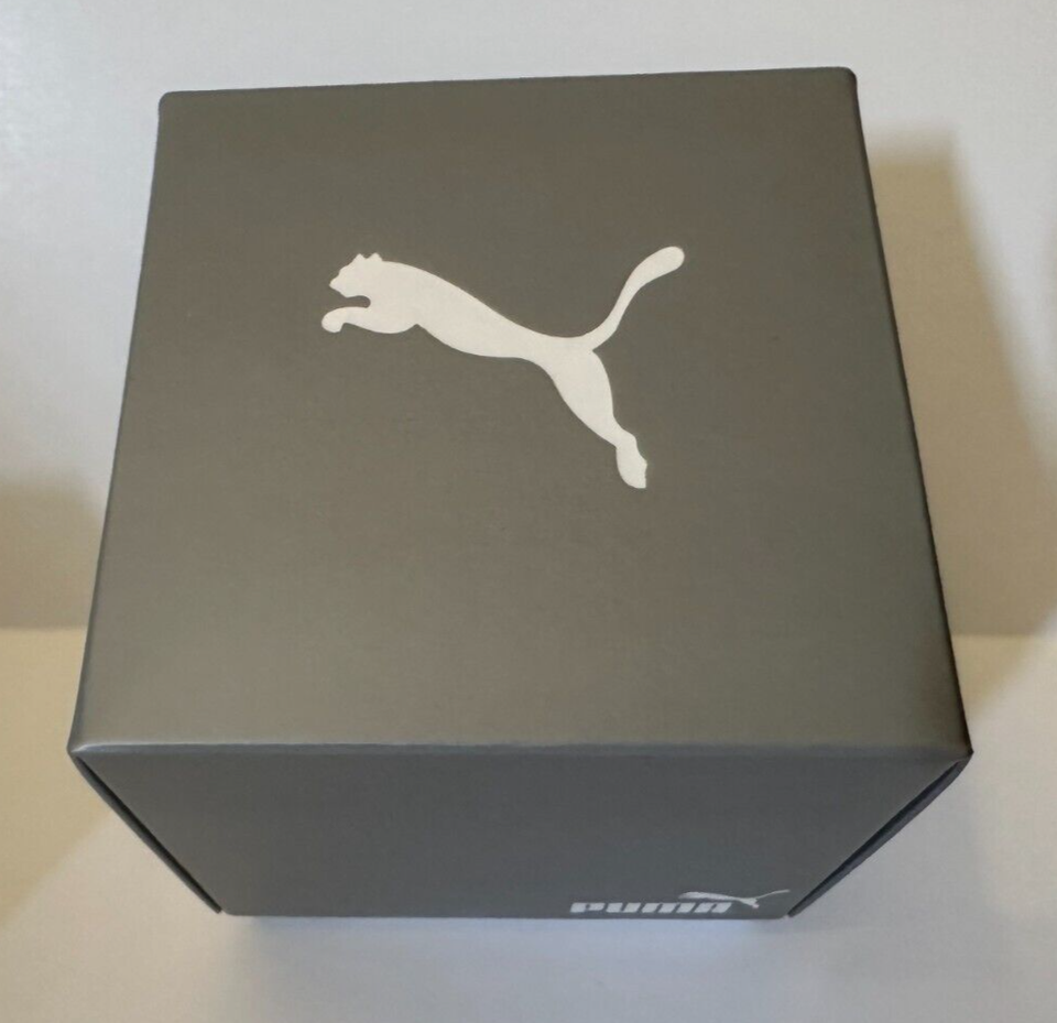 PUMA WATCH MOTORSPORT GP MEN'S QUARTZ BLACK DIAL-STRAP NYLON ...