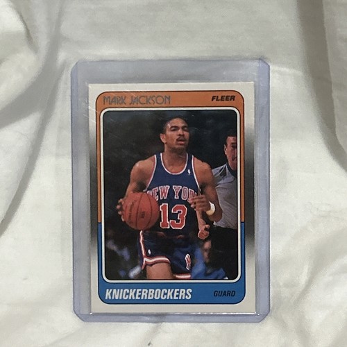 1988 Fleer Basketball Mark Jackson RC Rookie Card #82 NM Centered Sharp ...