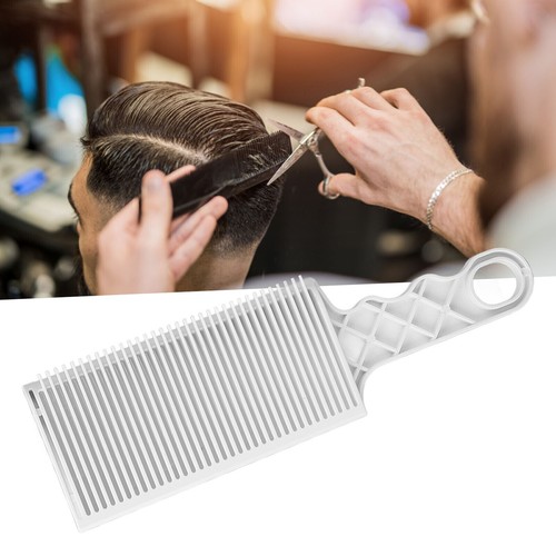 Men Comb ABS Round Teeth Portable Styling Hairdressing Oil Head Comb ...