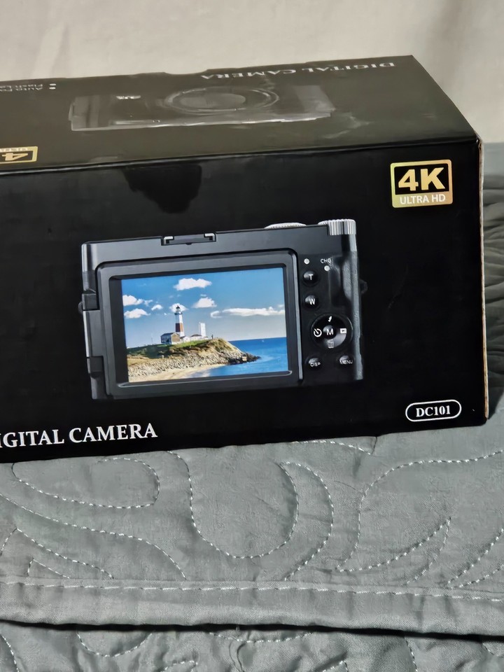DC101 4K Digital Camera with 16X Zoom & 3" LCD Screen – Easy Beginner Vlogging C | eBay