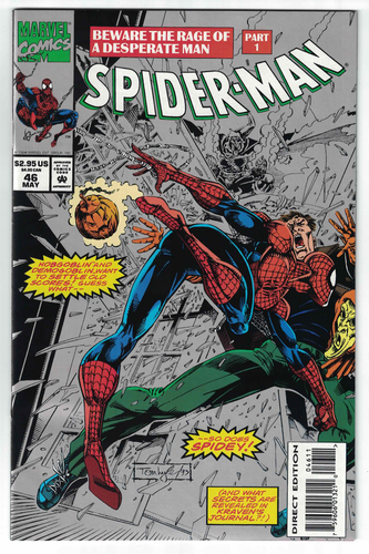Spider-Man #46D • May 1994 • Deluxe Edition • Animation Cel • Inserts ...