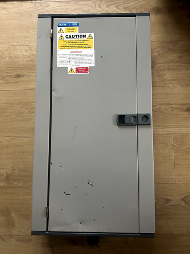 EATON MEM BM121 Memshield 2 Type B TPN distribution board consumer unit ...