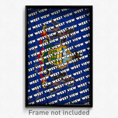 West View Pennsylvania Poster (PA City Souvenir 11x17 Town Print) | eBay