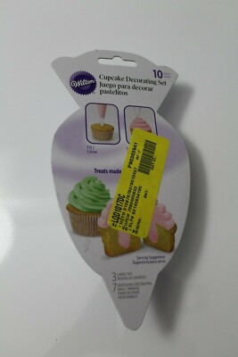 Wilton Cupcake Decorating Set of 10 piece | eBay